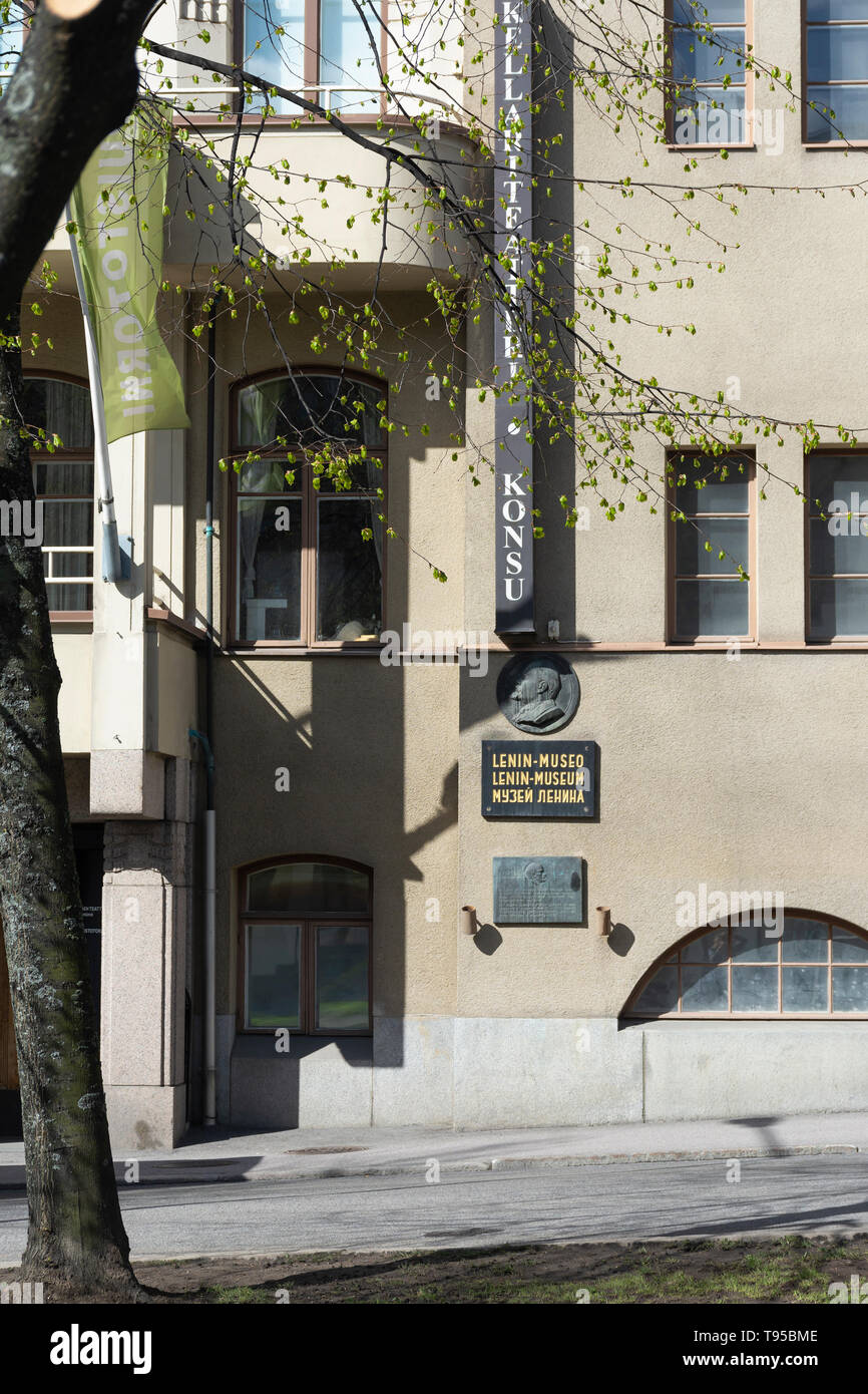 Lenin museum in Tampere Finland Stock Photo - Alamy