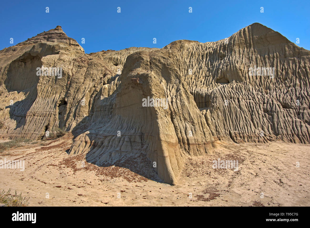 BAdlands at Castle Butte Big Muddy Badlands Saskatchewan Canada Stock ...