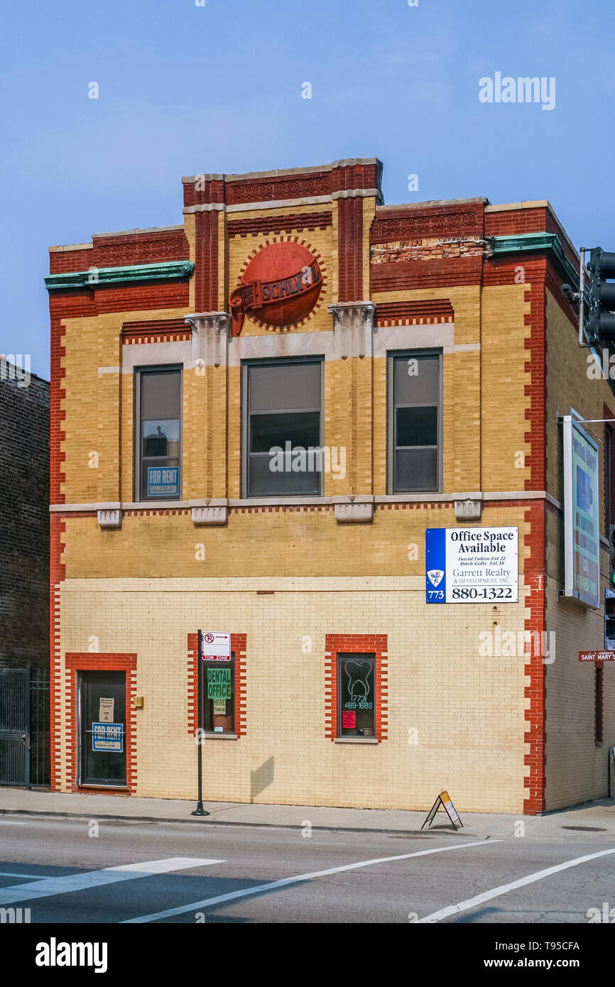 Schlitz Tied House in the West Town neighborhood Stock Photo - Alamy