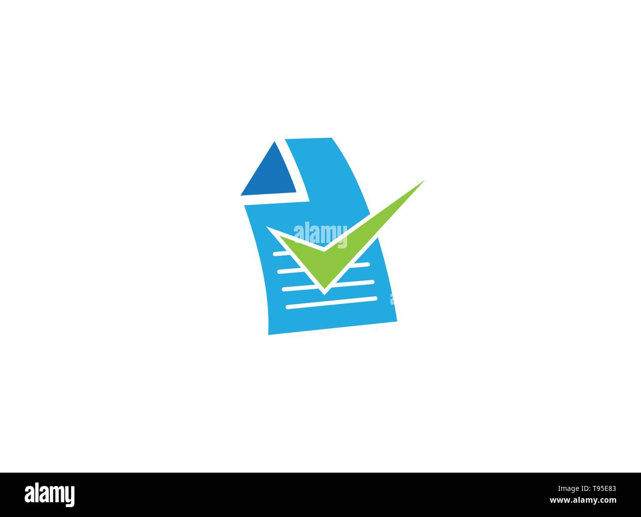 Write task icon flat Cut Out Stock Images & Pictures - Alamy