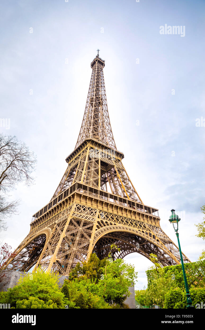 Eiffel Tower Paris At Day