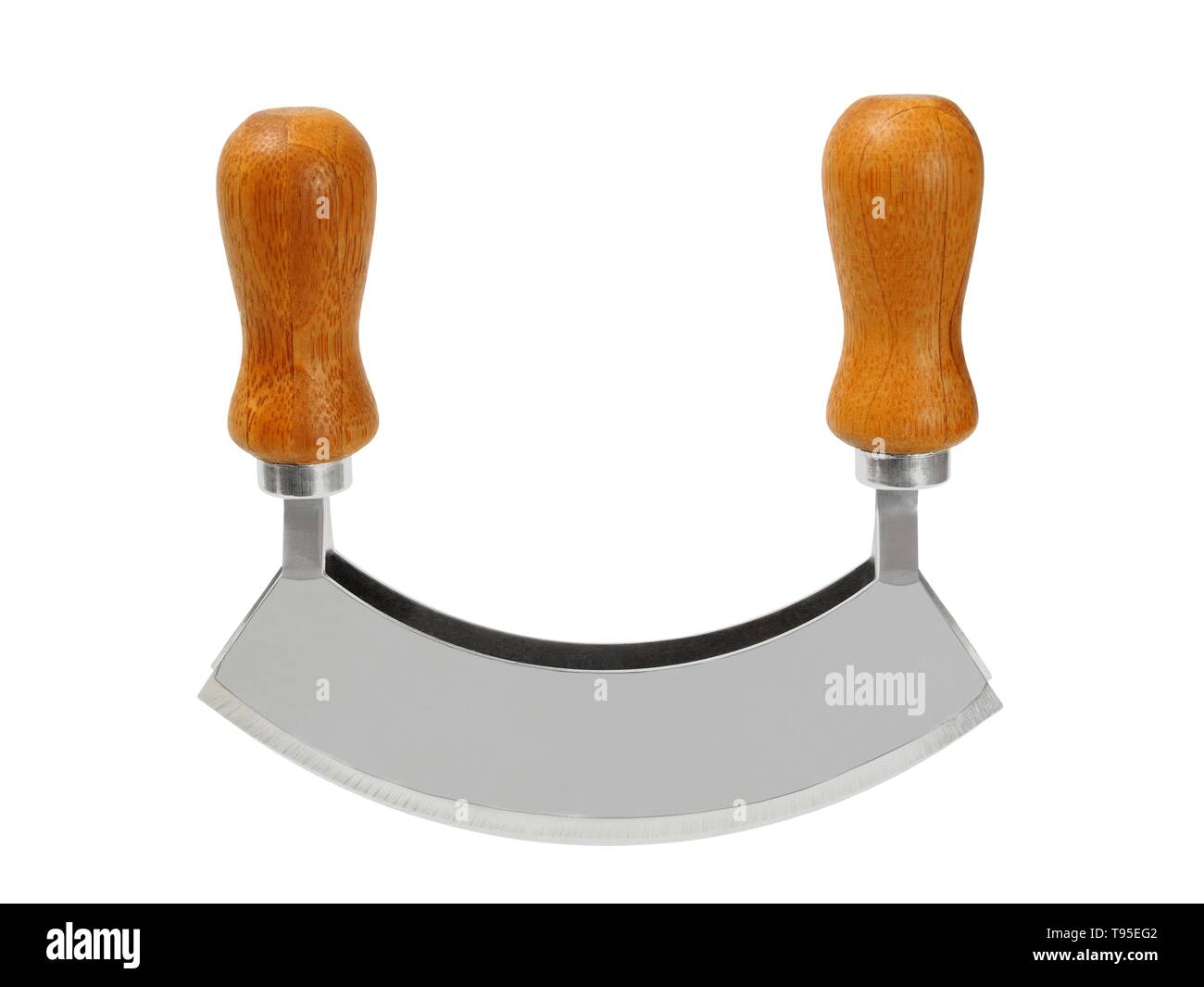 Herb cutter isolated on white background Stock Photo - Alamy