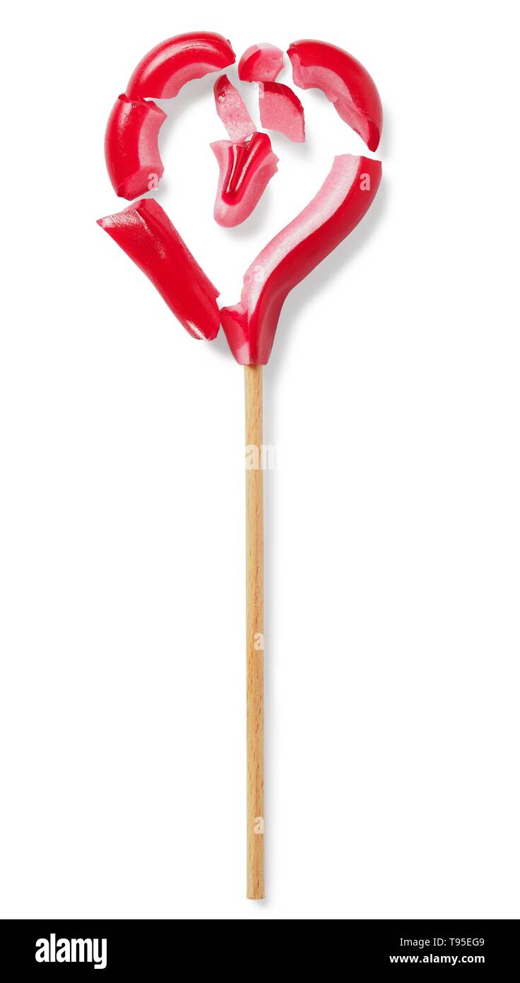 Broken lollipop hi-res stock photography and images - Alamy