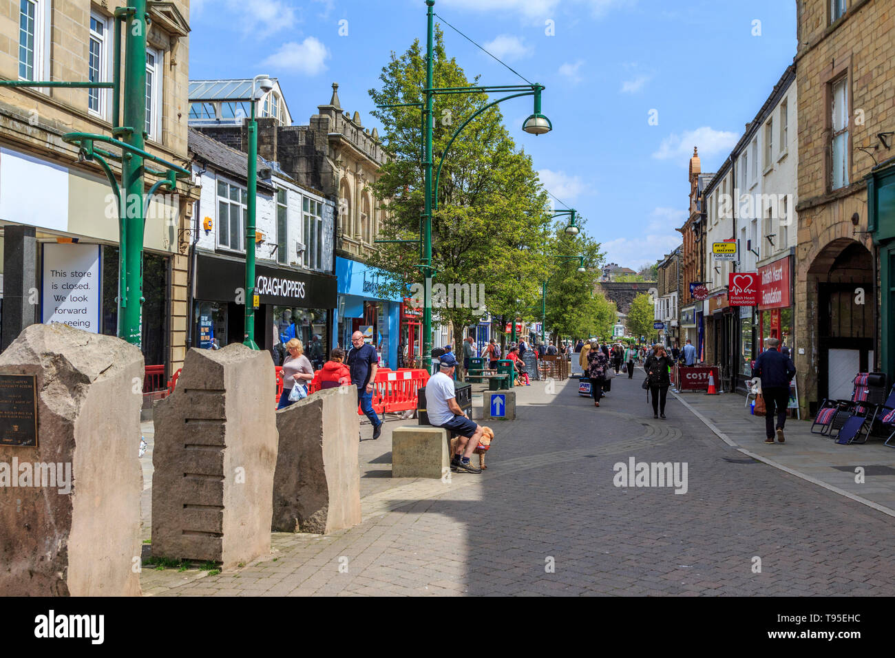 Buxton, Peak District, National Park, Derbyshire, England, UK, GB Stock ...