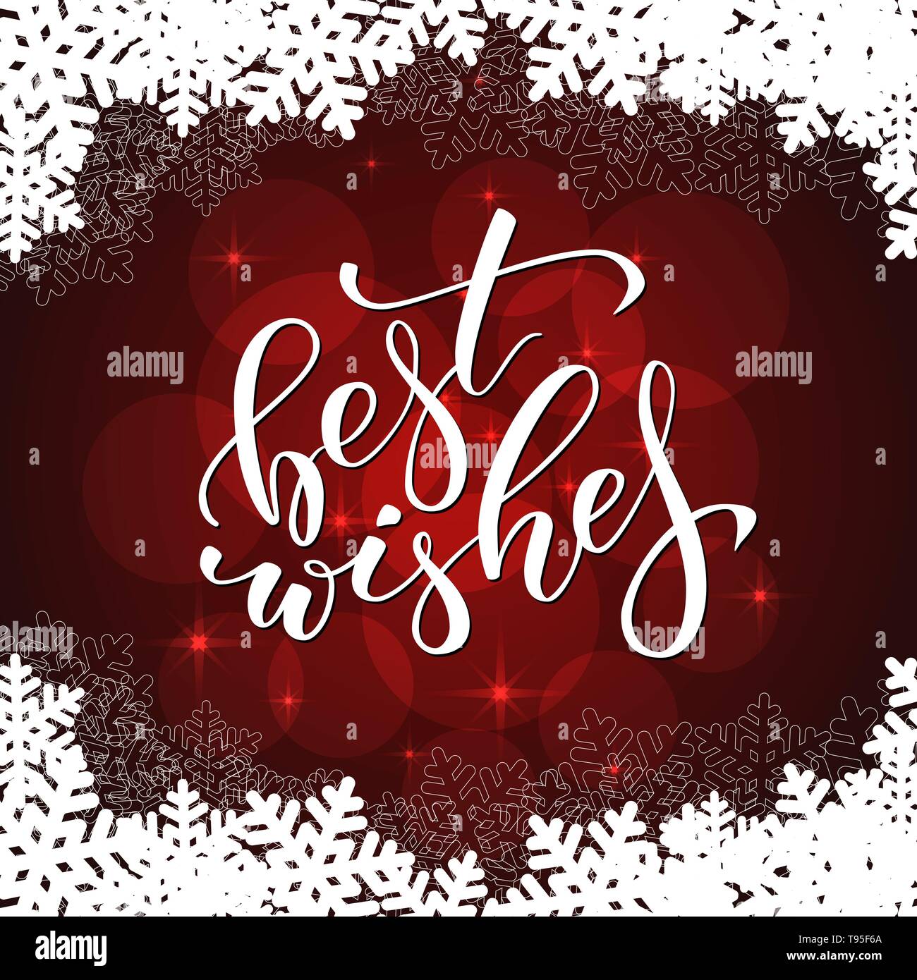 Merry christmas xmas calligraphy Stock Vector Images - Alamy