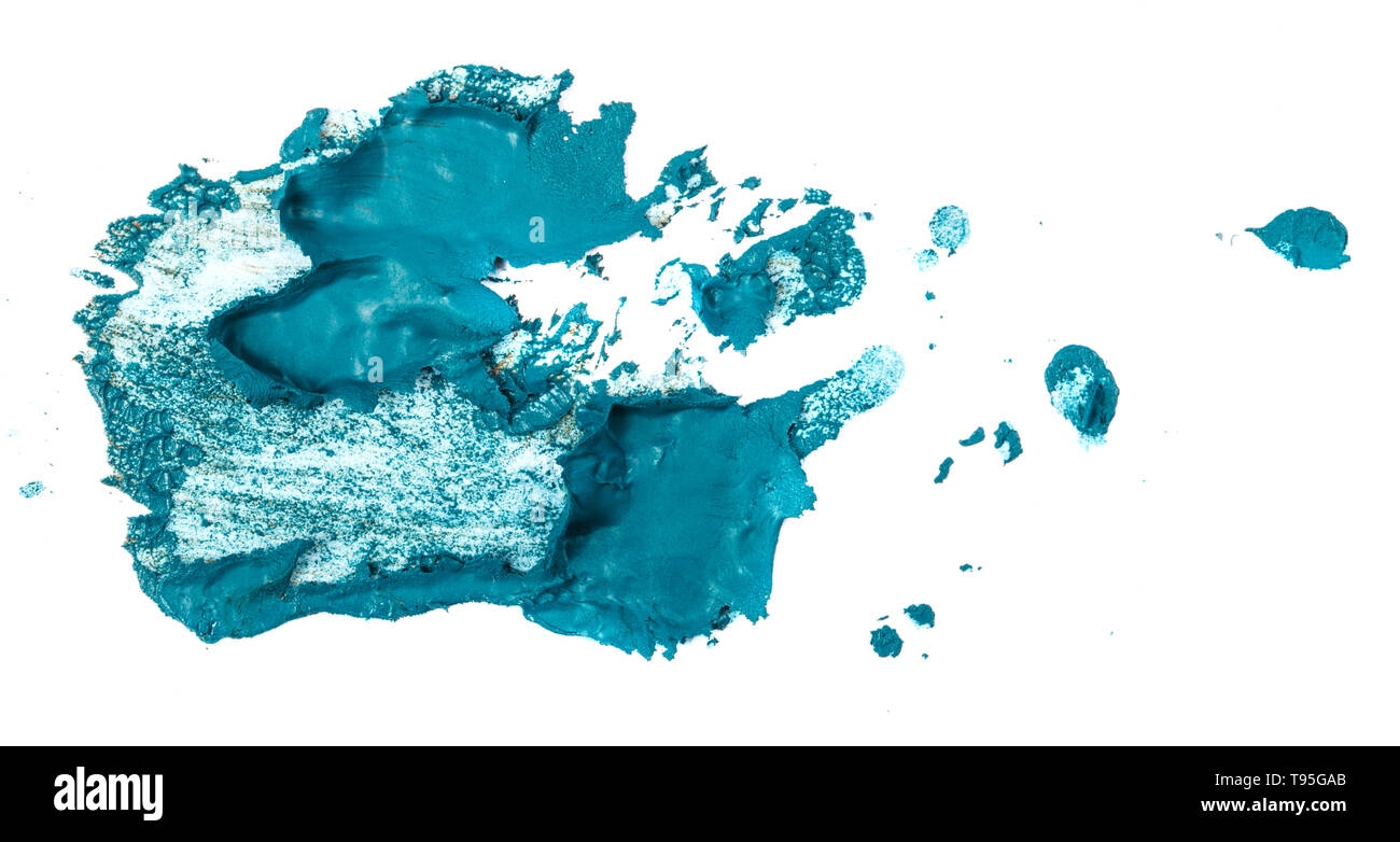 Abstract turquoise pattern Cut Out Stock Images & Pictures - Alamy