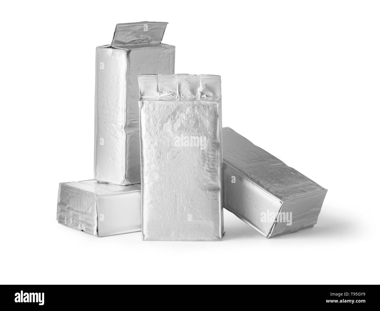 Silver packing Black and White Stock Photos & Images - Alamy