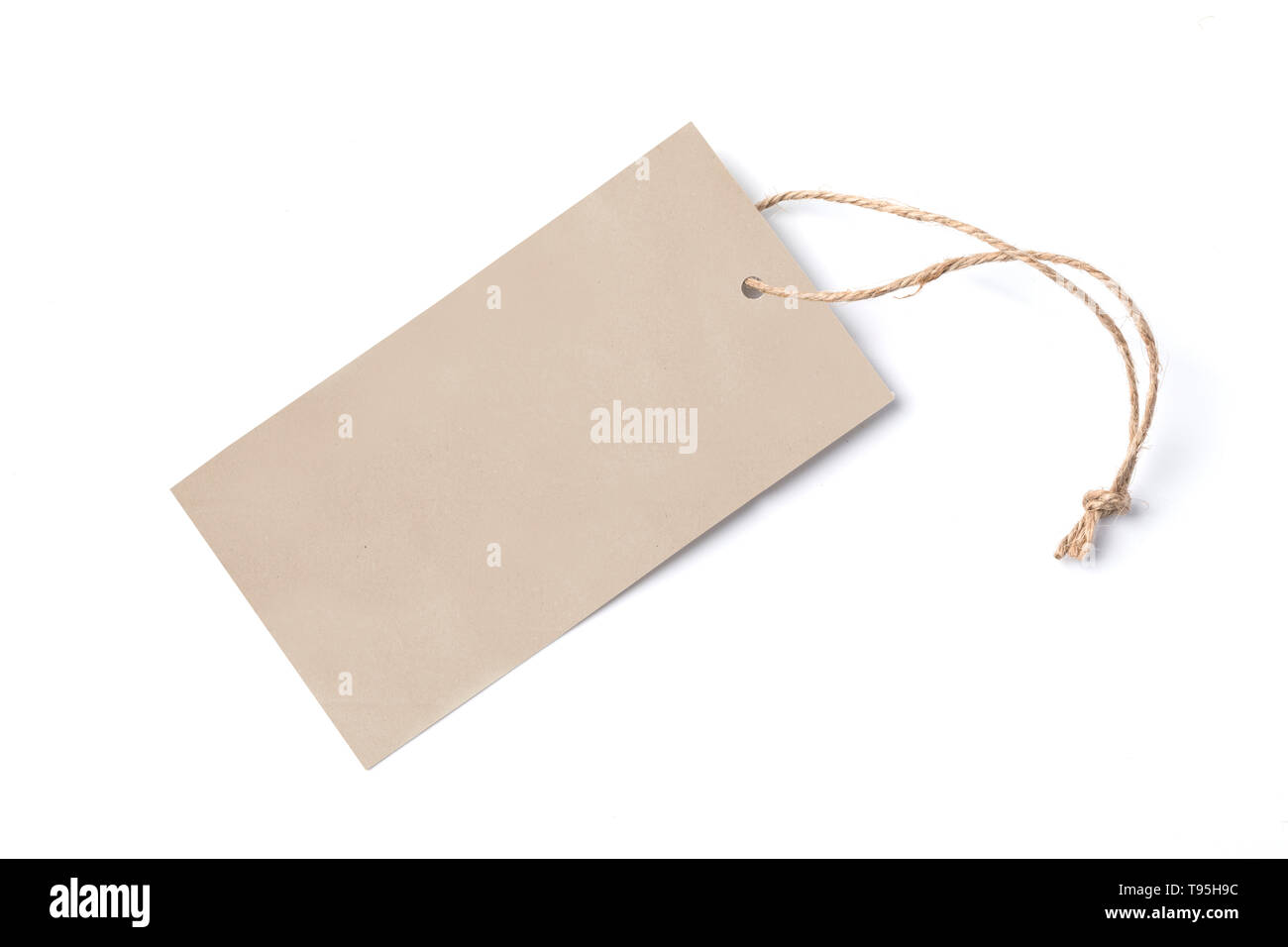 price tag isolated on white background Stock Photo - Alamy