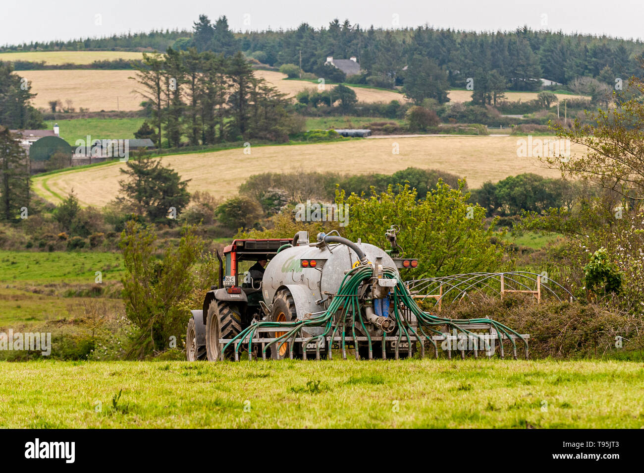 Trailing shoe slurry spreader hi-res stock photography and images - Alamy