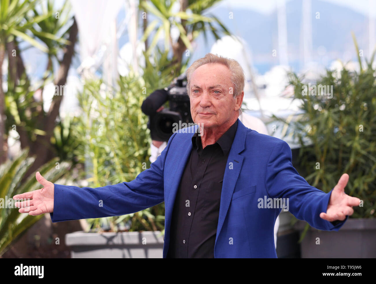 Cannes, France. 16th May, 2019. German actor Udo Kier poses during a ...