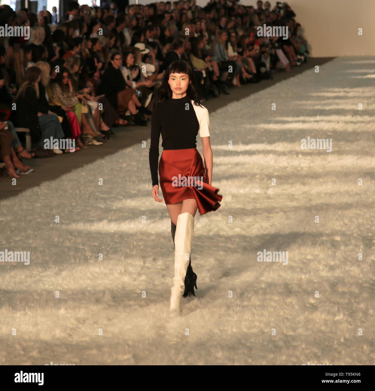 A Model seen showcasing Australian designs by Bec + Bridge Resort '20 ...