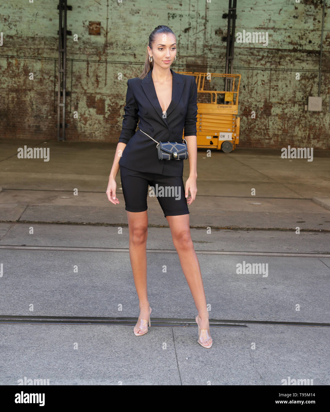 Shannon Lawson seen during the Mercedes Benz Fashion Week in Sydney ...