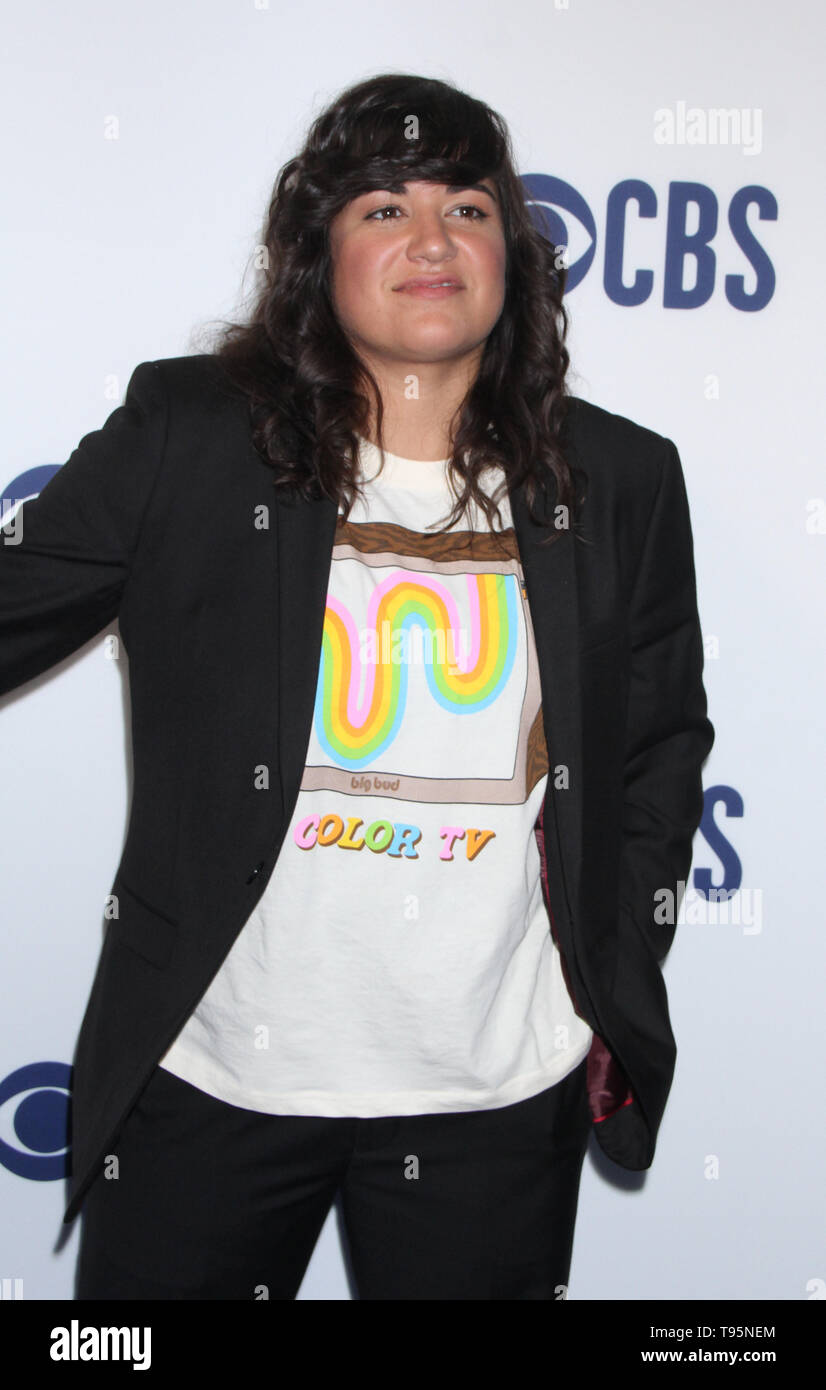 March 15, 2019 Sabrina Jalees attend 2019 CBS Upfront at the Plaza Todd ...