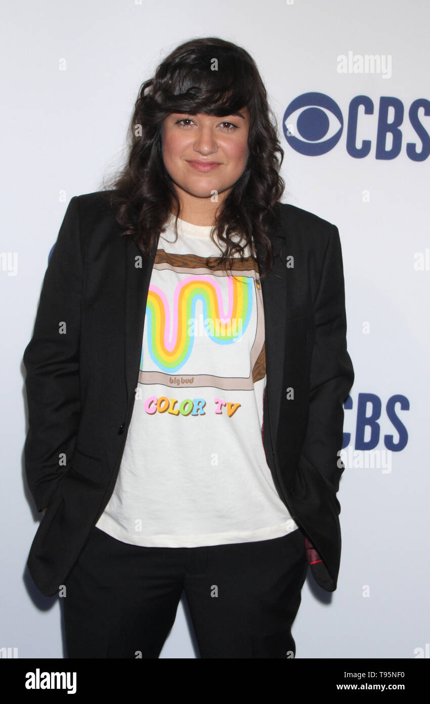 March 15, 2019 Sabrina Jalees attend 2019 CBS Upfront at the Plaza Todd ...