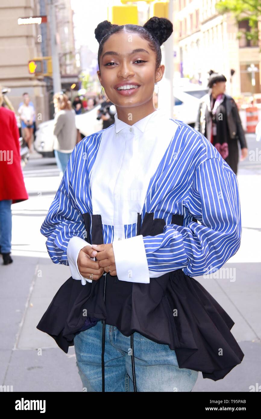 New York, NY, USA. 16th May, 2019. Yara Shahidi at BUILD SERIES on May ...