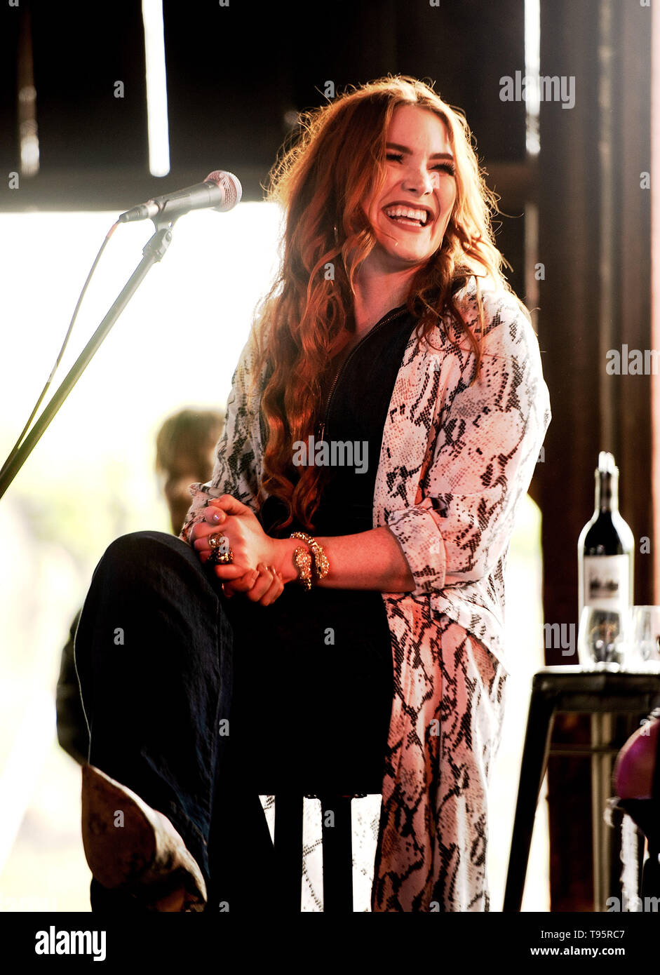 NAPA, CA - MAY 15: Caylee Hammack performs at Live In The Vineyard 2019 ...