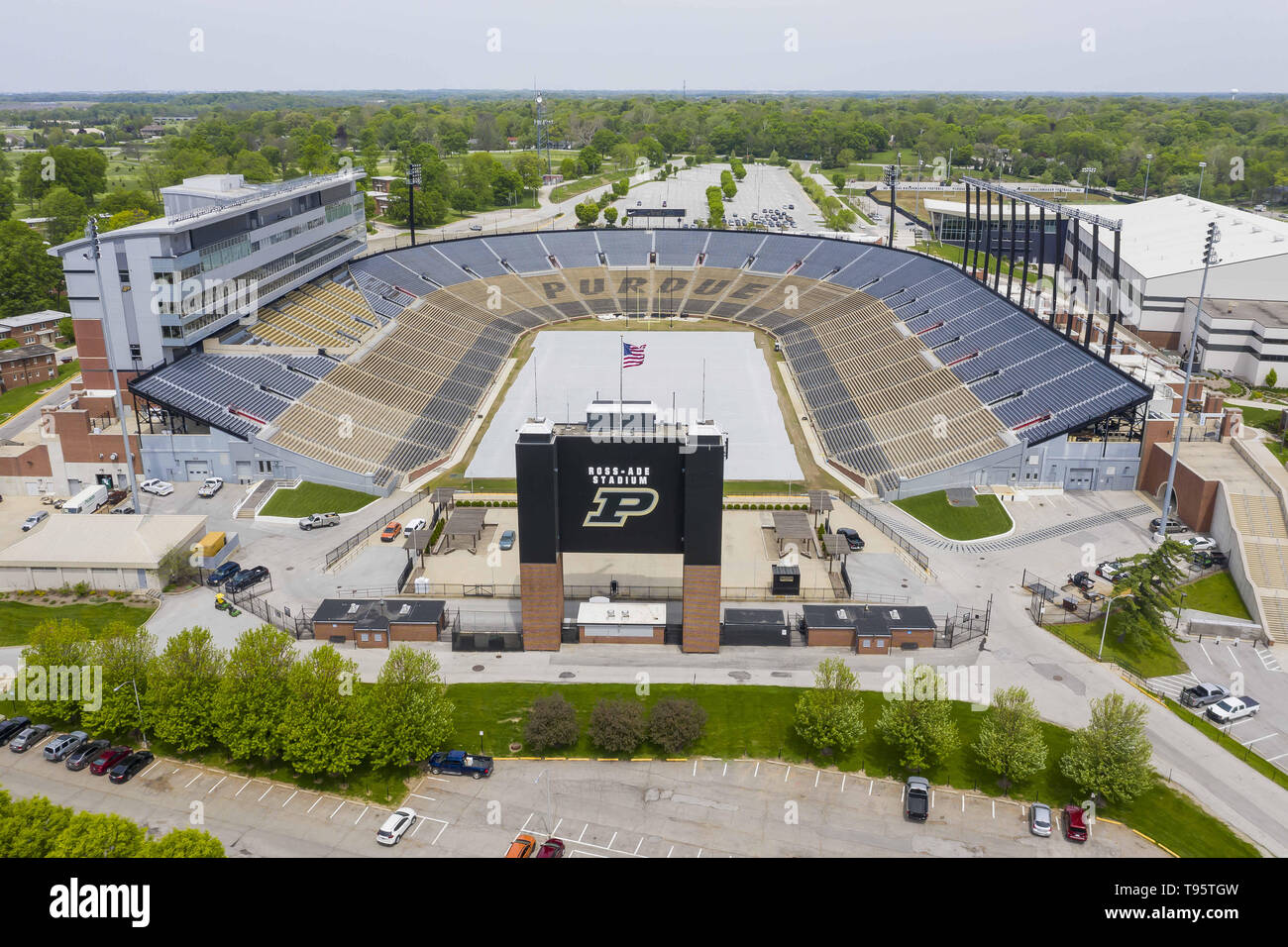 Purdue campus aerial hi-res stock photography and images - Alamy