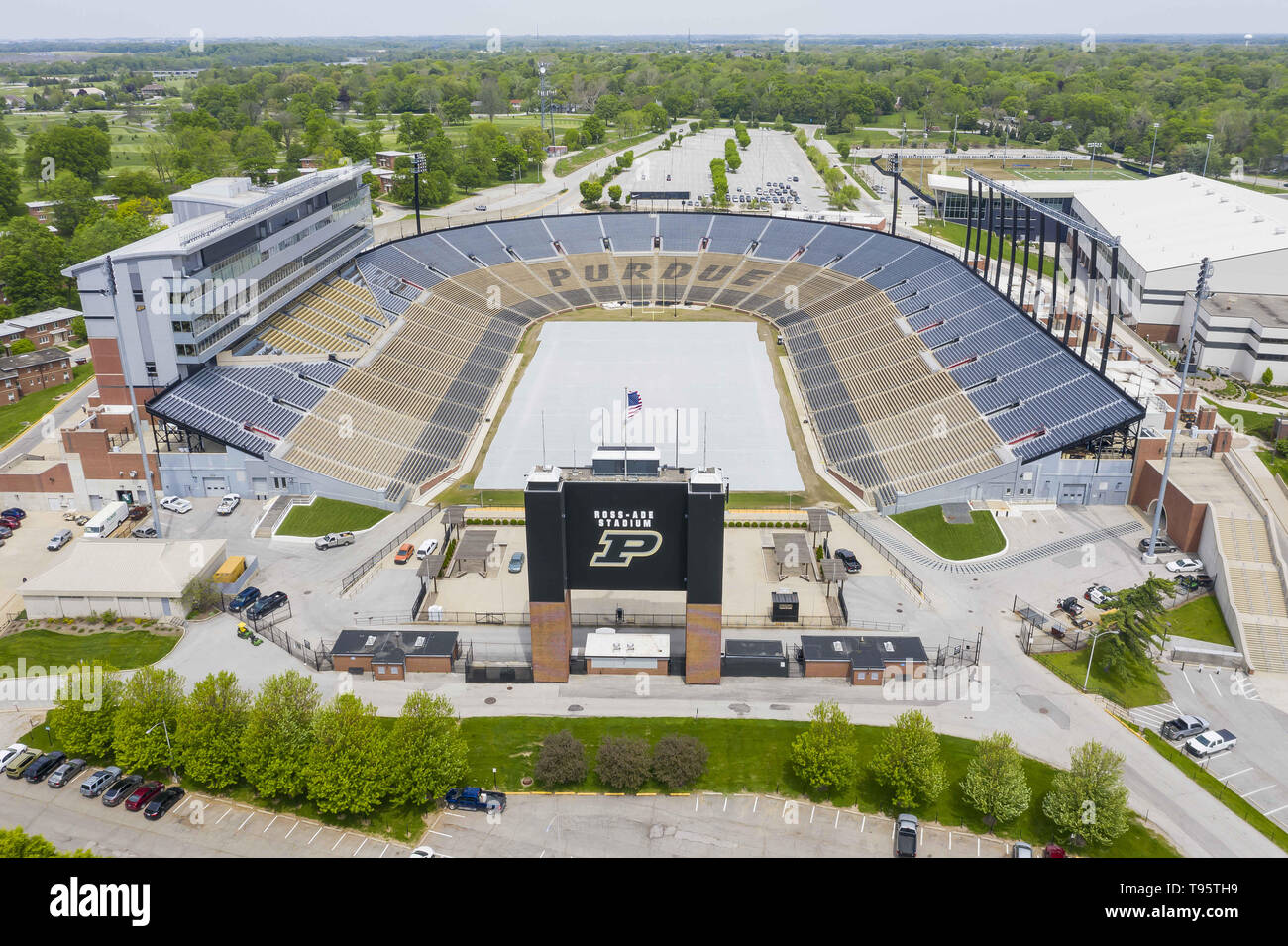 Purdue campus aerial hi-res stock photography and images - Alamy