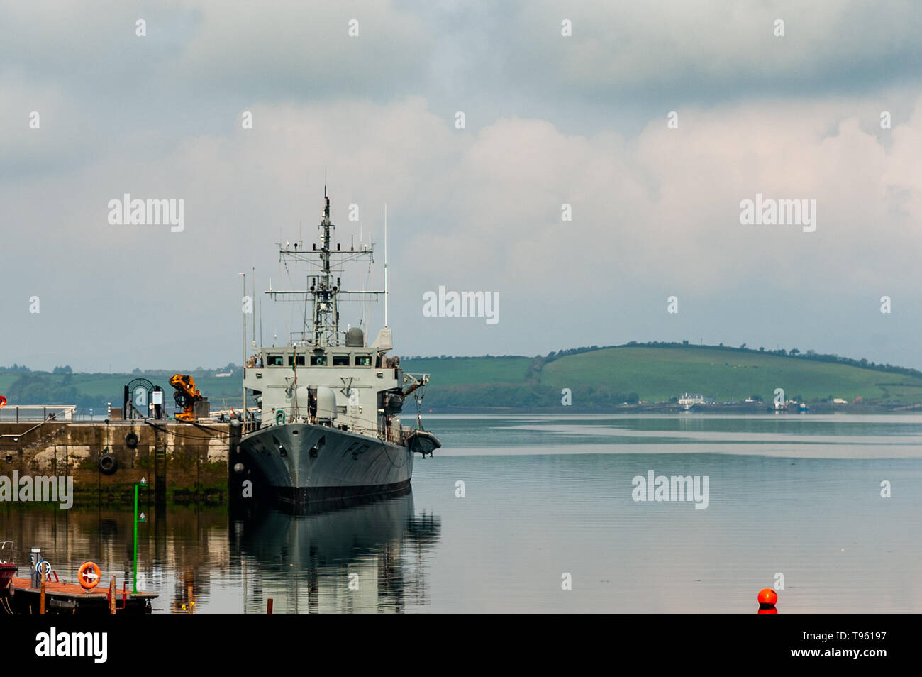 Bantry, West Cork, Ireland. 17th May, 2019. 'LE Ciara', the Irish Navy ...