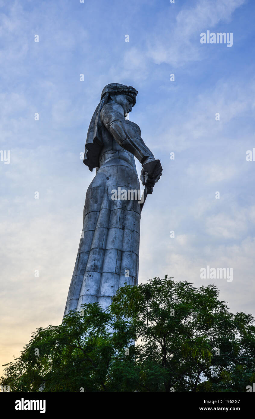 Tbilisi, Georgia - Sep 22, 2018. Kartlis Deda (Mother of Georgian ...