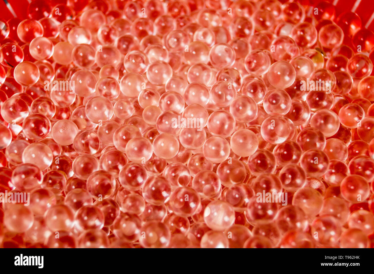 decorative transparent Silicone balls in different light Stock Photo ...