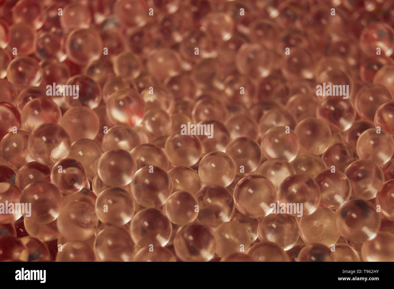 decorative transparent Silicone balls in different light Stock Photo ...