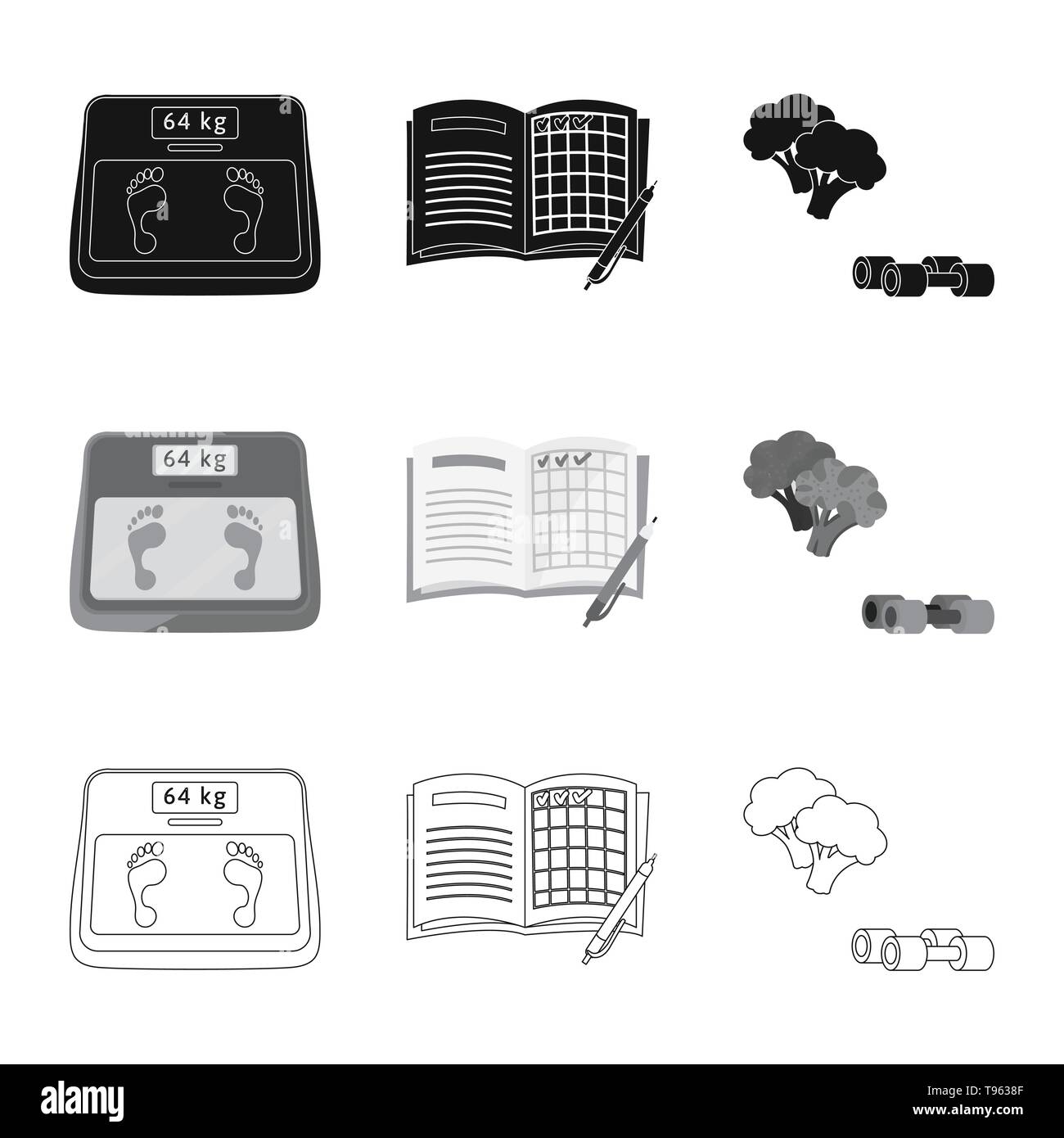 Libra,notepad,broccoli,balance,notebook,vegetable,electronic,book,food ...