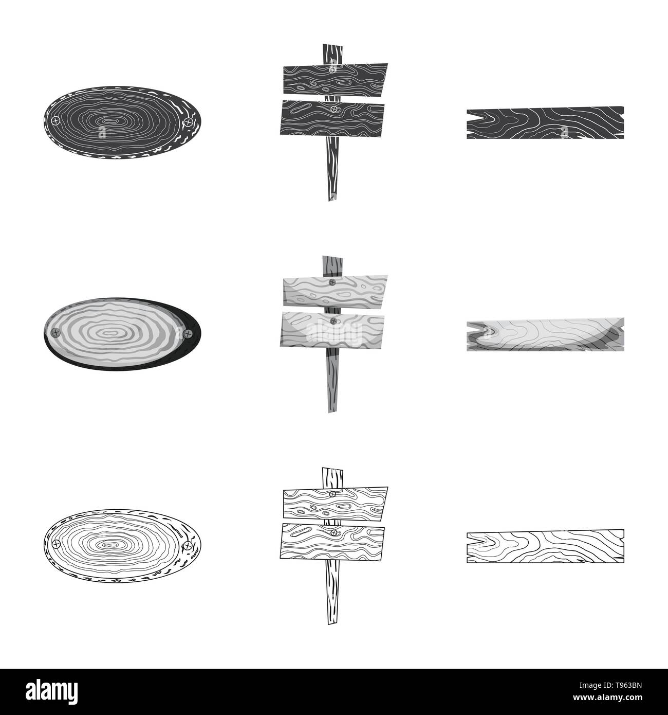 billboard,board,round,road,old,post,pointer,fence,plywood,village ...