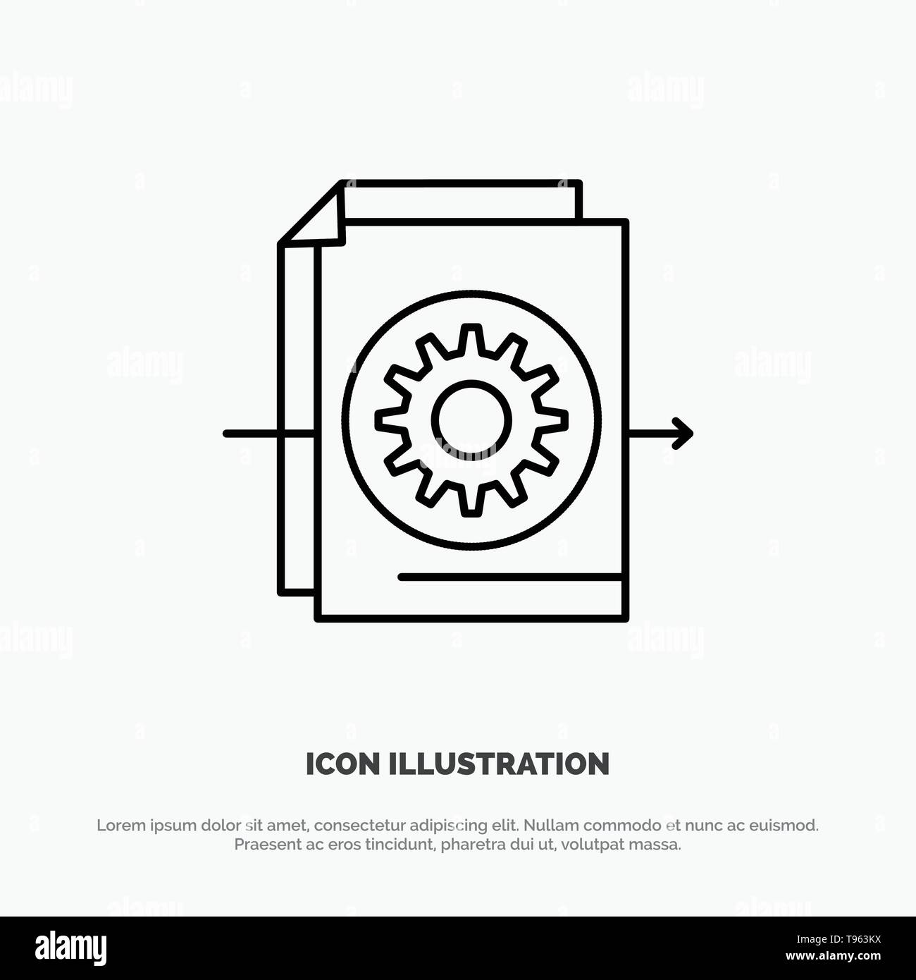 File settings vector vectors hi-res stock photography and images - Alamy