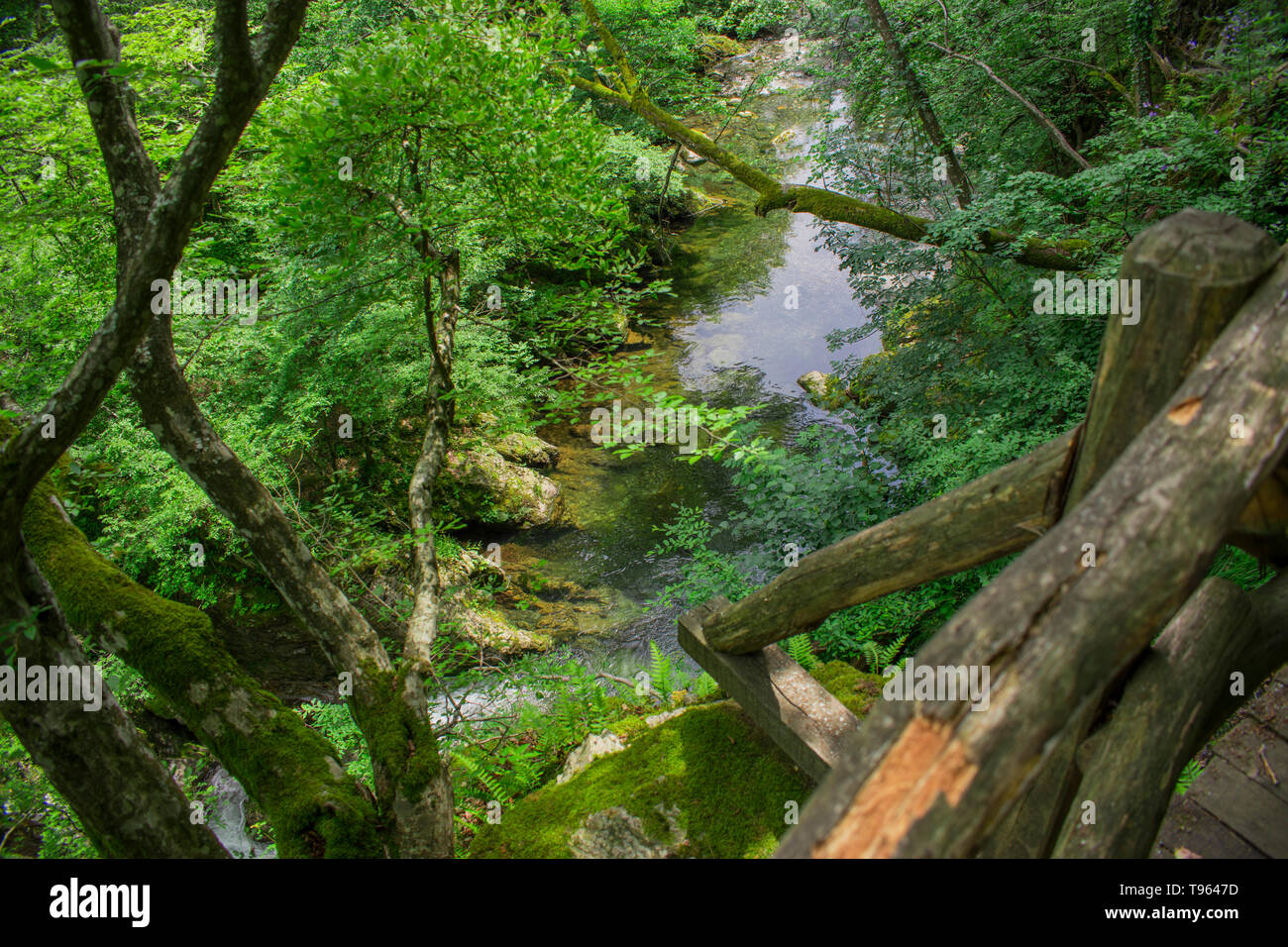 Bqla reka (white river Stock Photo - Alamy