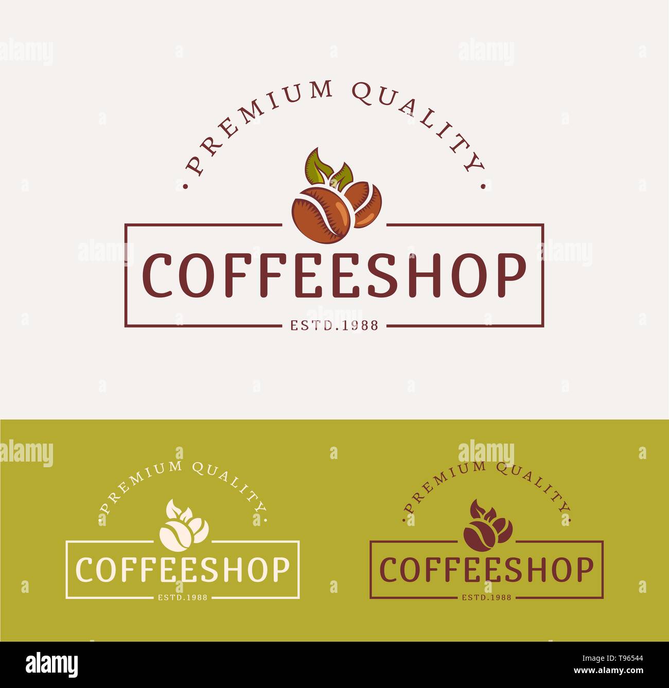 Famous Coffee Shops Logos