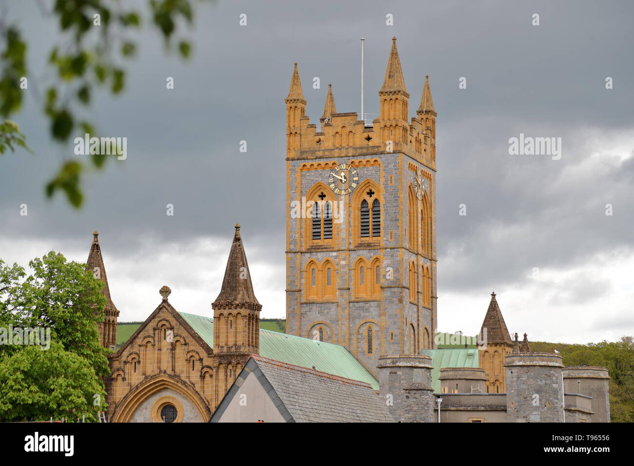 Stained glass window buckfast abbey hi-res stock photography and images ...