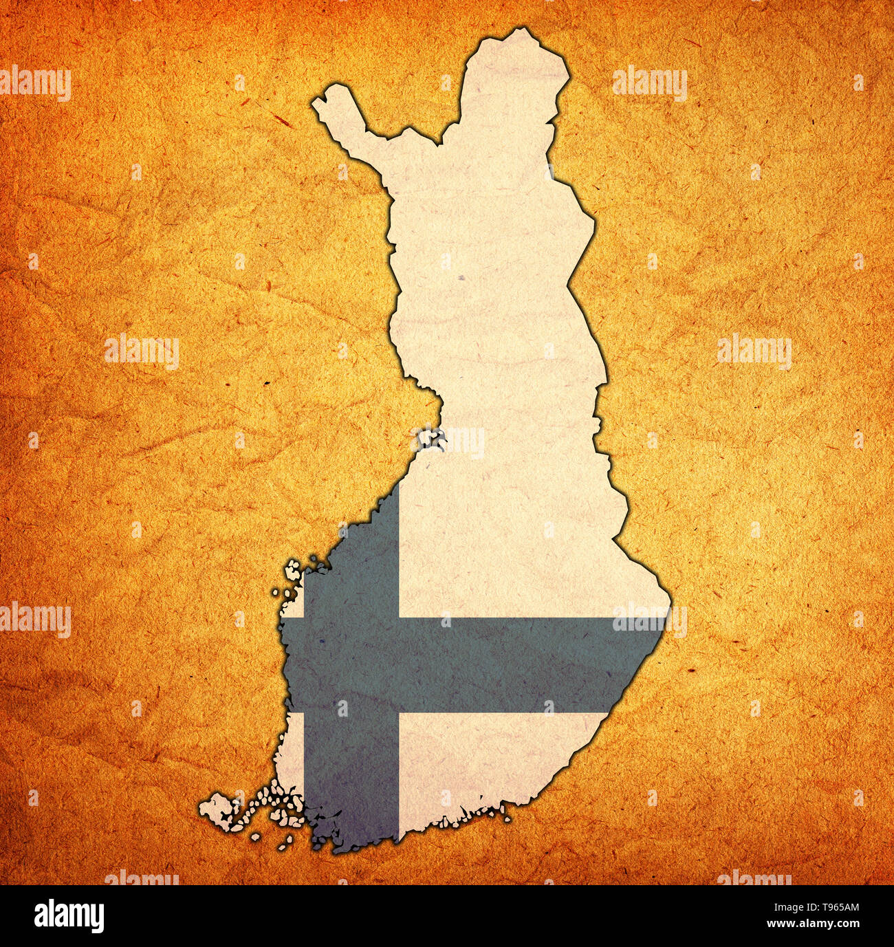 territories of finnish regions on map of administrative divisions of ...
