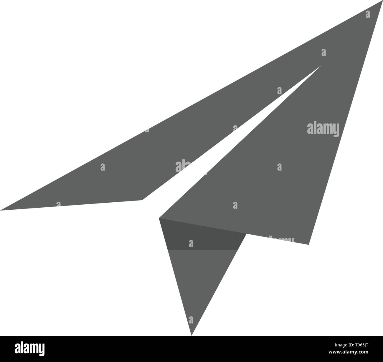 airplane simple icon or symbol vector illustration element isolated ...
