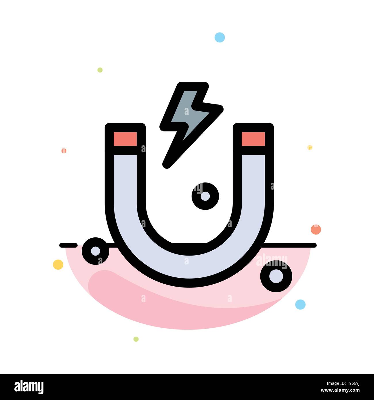 Electromagnetic attraction Cut Out Stock Images & Pictures - Alamy