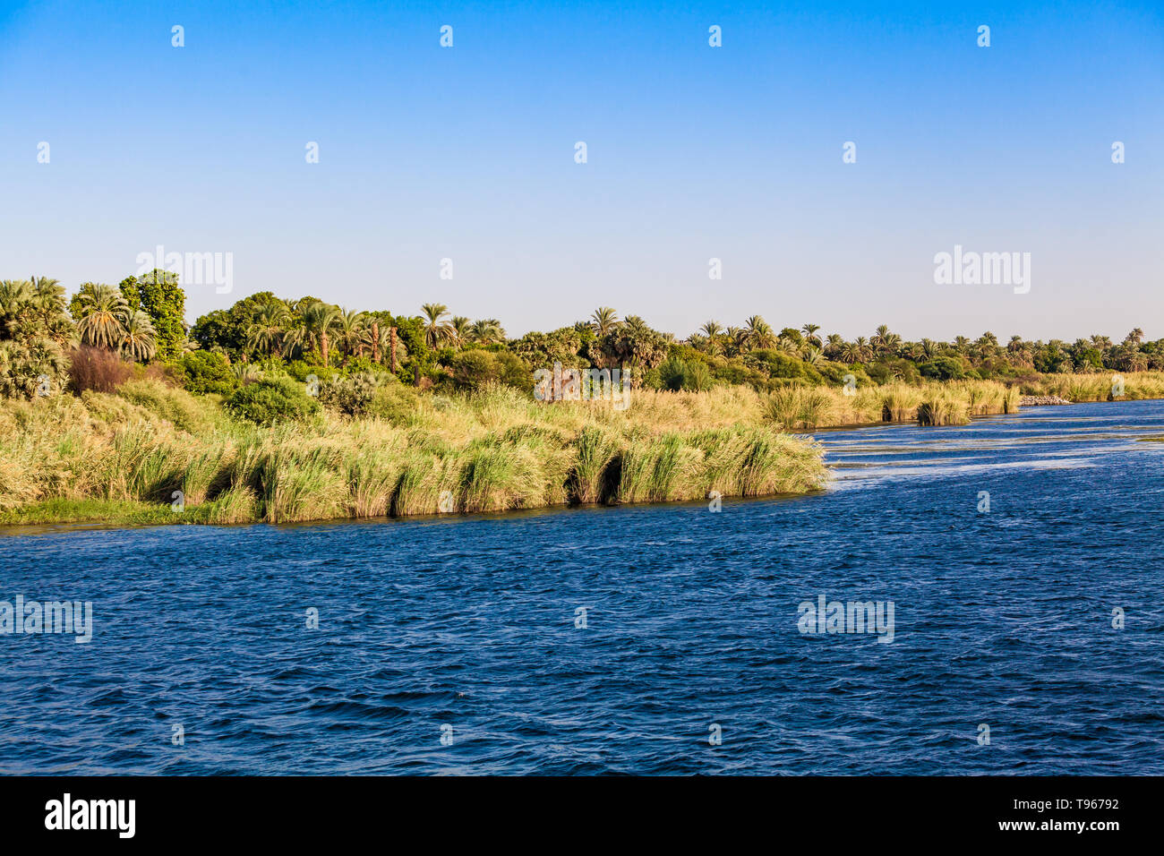 Life on the River Nile in Egypt Stock Photo - Alamy