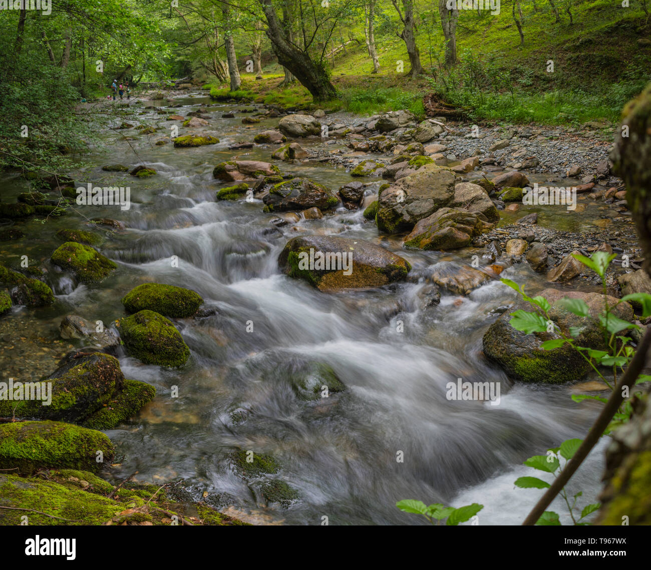 Bqla reka (white river Stock Photo - Alamy