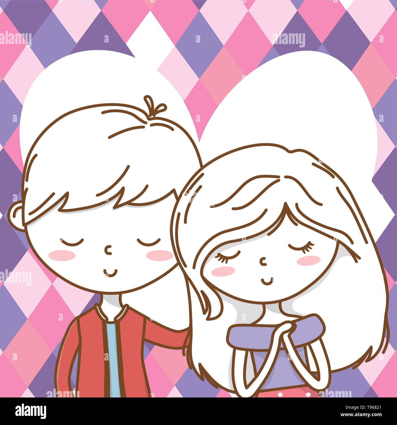 Romantic love couple cute stylish outfit jacket dress portrait heart ...