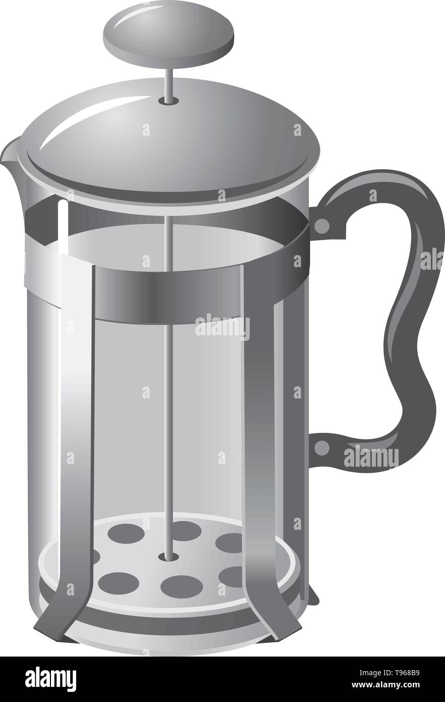 Metal carafe Stock Vector Images - Alamy