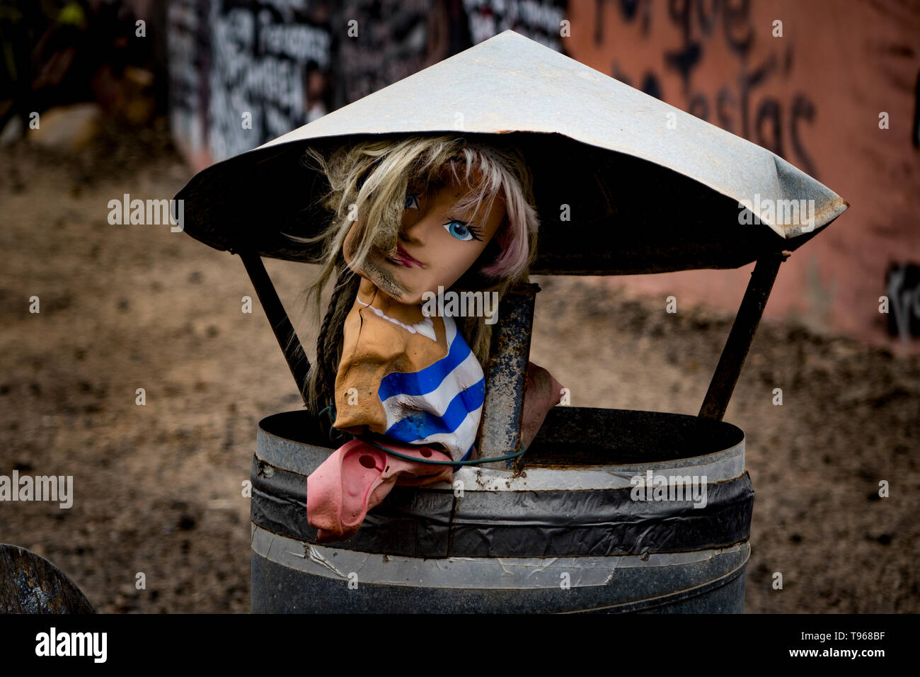 Unusual objects and strange collections with colour and textured ...