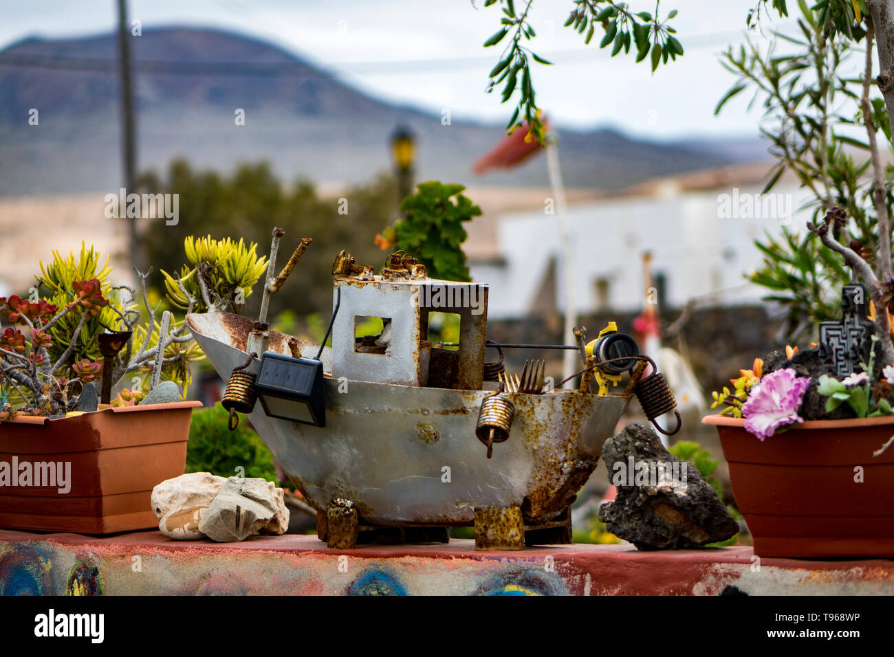 Unusual objects and strange collections with colour and textured ...