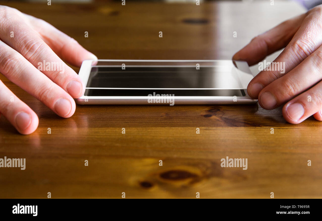 Hold Cover High Resolution Stock Photography and Images - Alamy