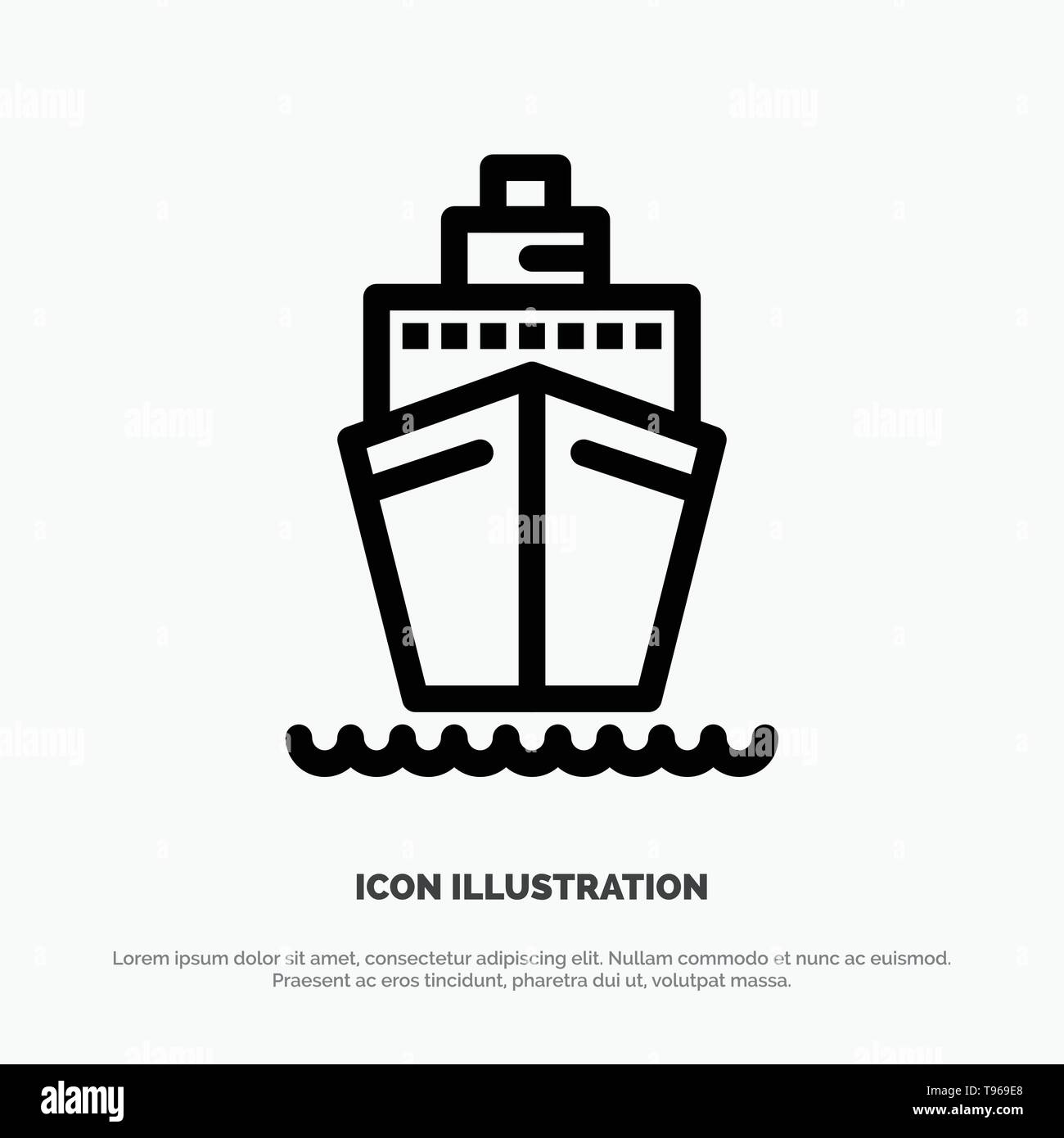 Old cargo vessel Cut Out Stock Images & Pictures - Alamy