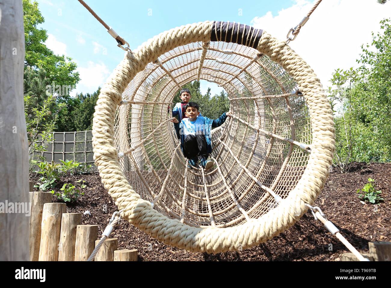 The Children's Garden Kew Royal Garden 16 May 2019 Stock Photo - Alamy