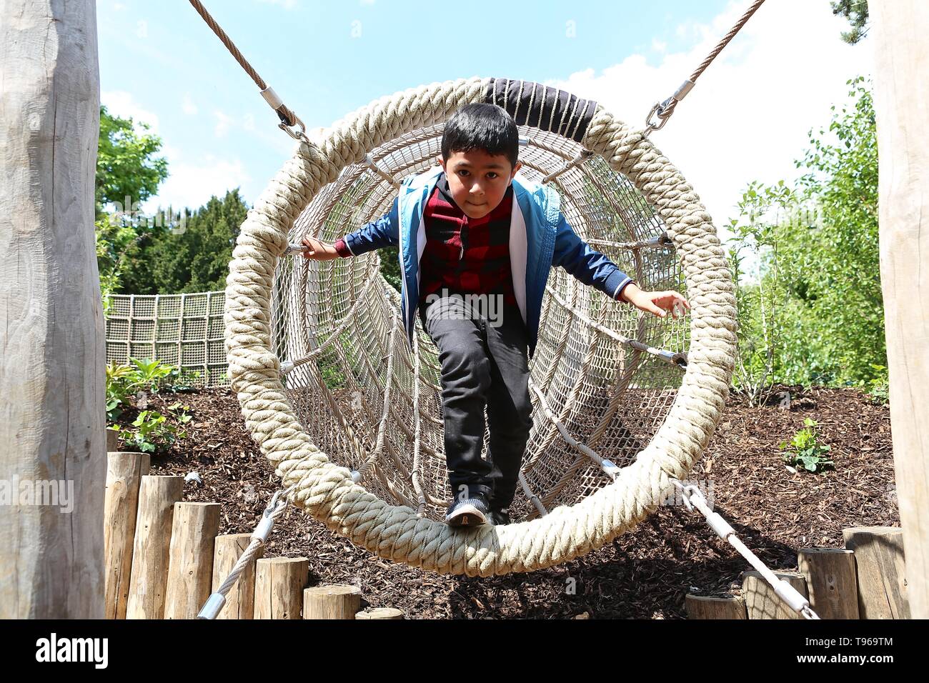 The Children's Garden Kew Royal Garden 16 May 2019 Stock Photo - Alamy