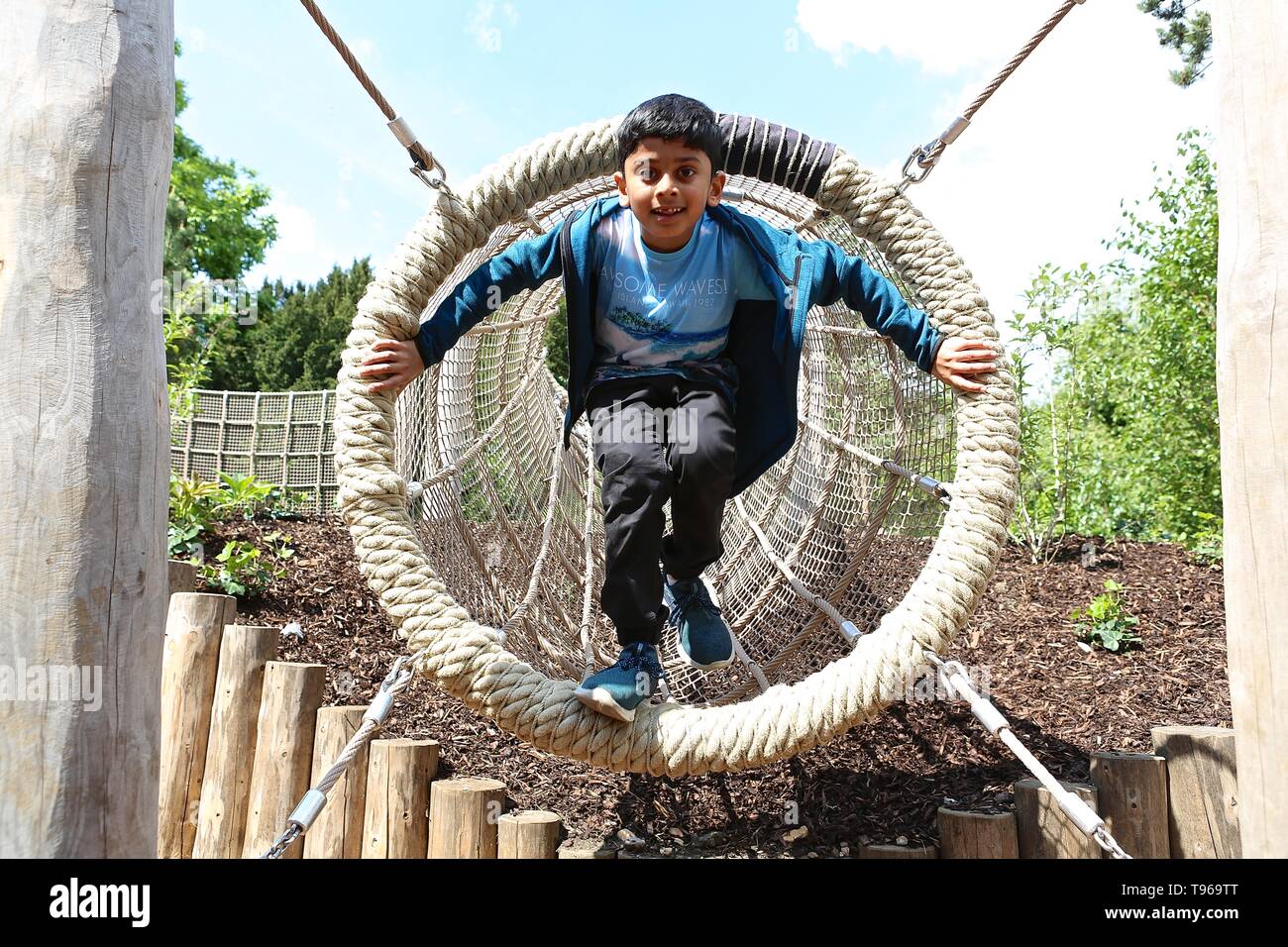 The Children's Garden Kew Royal Garden 16 May 2019 Stock Photo - Alamy
