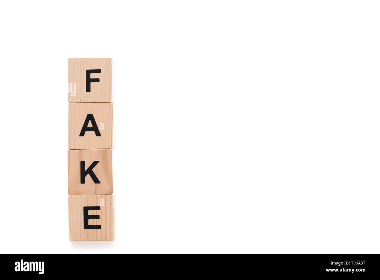 Lettering on blocks Cut Out Stock Images & Pictures - Alamy