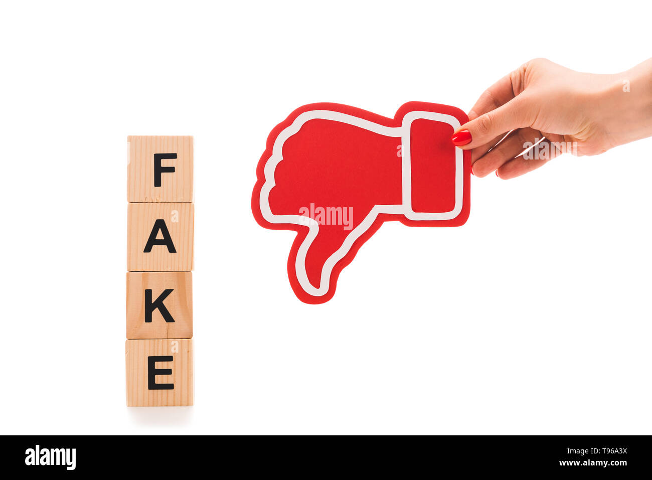 Fake word hi-res stock photography and images - Alamy