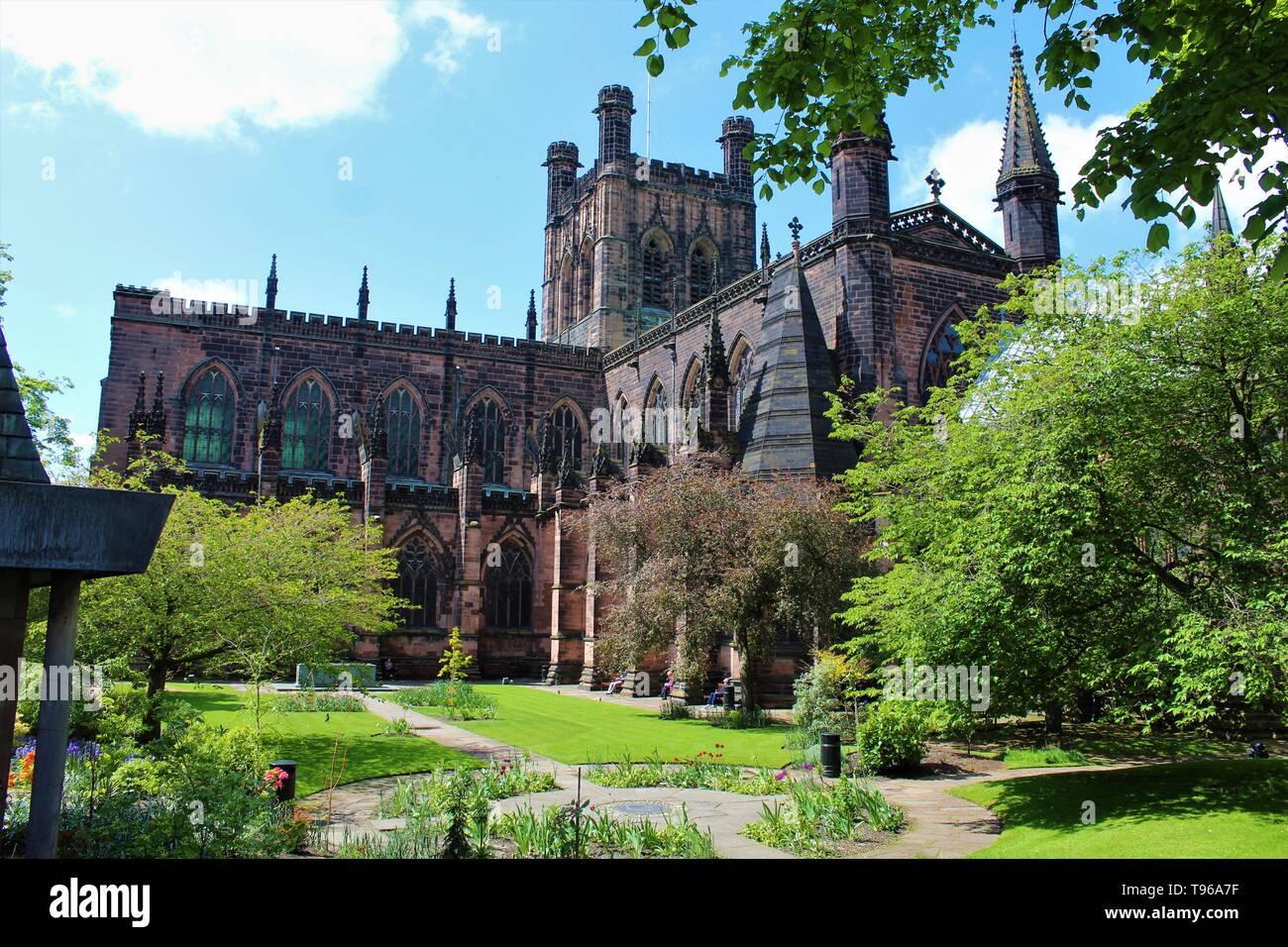 Chester cathedral is a church of england hi-res stock photography and ...