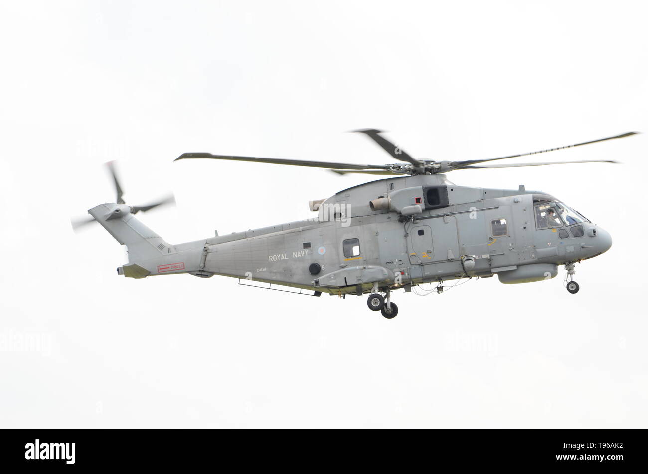 Aw101 merlin helicopters royal navy hi-res stock photography and images - Alamy